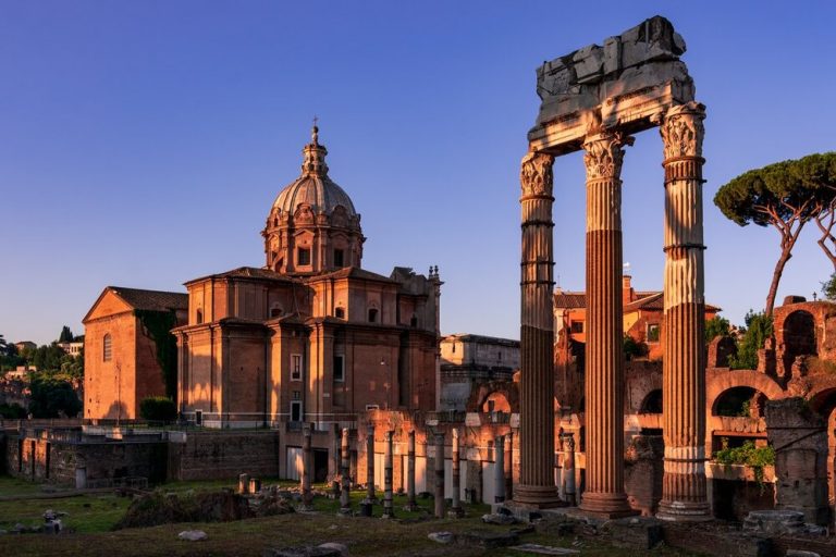 Los principales lugares de interés de Roma y sus alrededores Los principales lugares de interés de Roma y sus alrededores